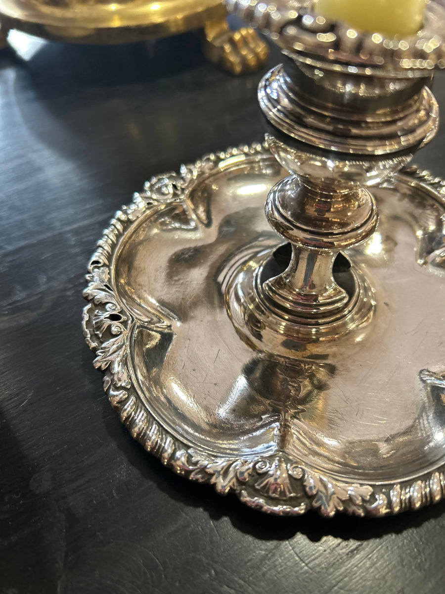 Matthew Boulton Chamber Candlestick, George III sterling silver, Birmi ...