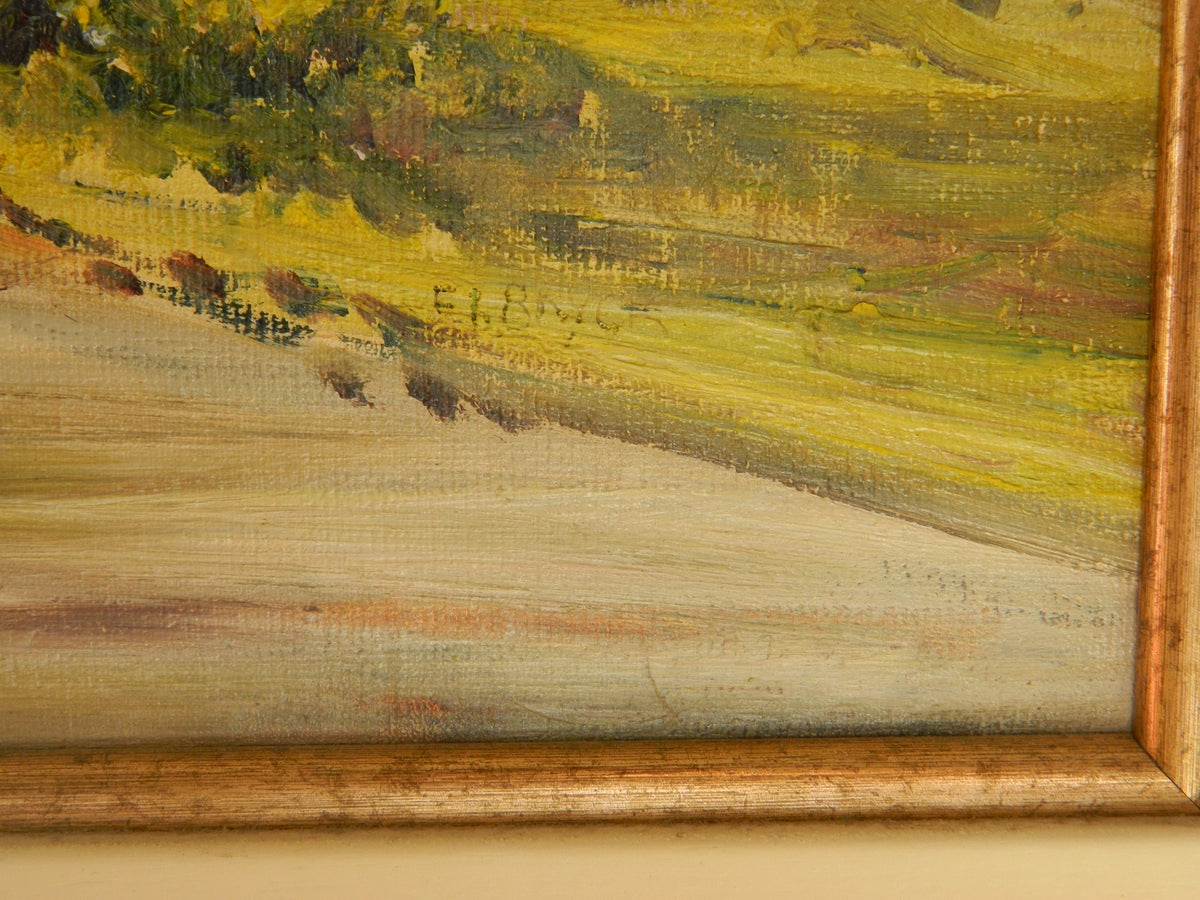 E.I Bryce - Painting of Connemera. – Athenry Antiques